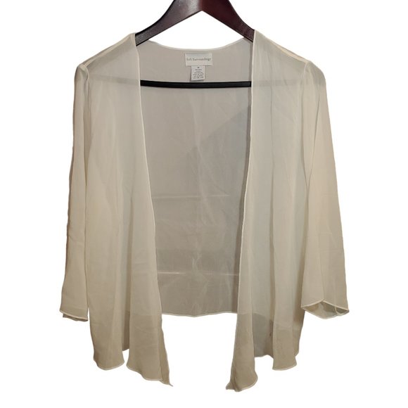 Soft Surroundings | Sweaters | Soft Surroundings Open Front Silk ...